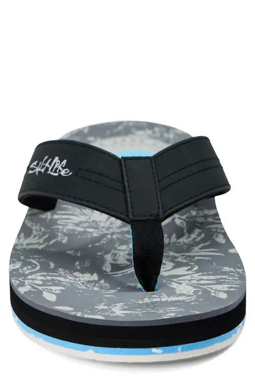 SALT LIFE Harbor Flip Flop - Black
