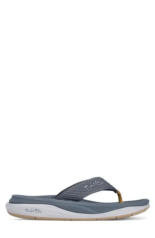 SALT LIFE Saltwater Flip Flop - Dark Grey