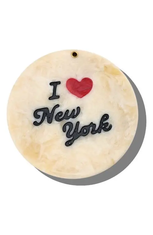 SOLAR ECLIPSE Hand Painted New York Compact Mirror