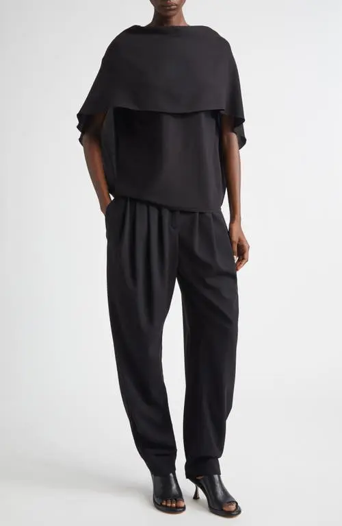 Michael Kors Pleated Barrel Leg Trousers