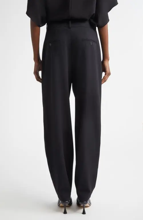 Michael Kors Pleated Barrel Leg Trousers