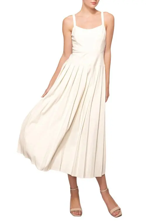 MELLODAY Pleated Sundress