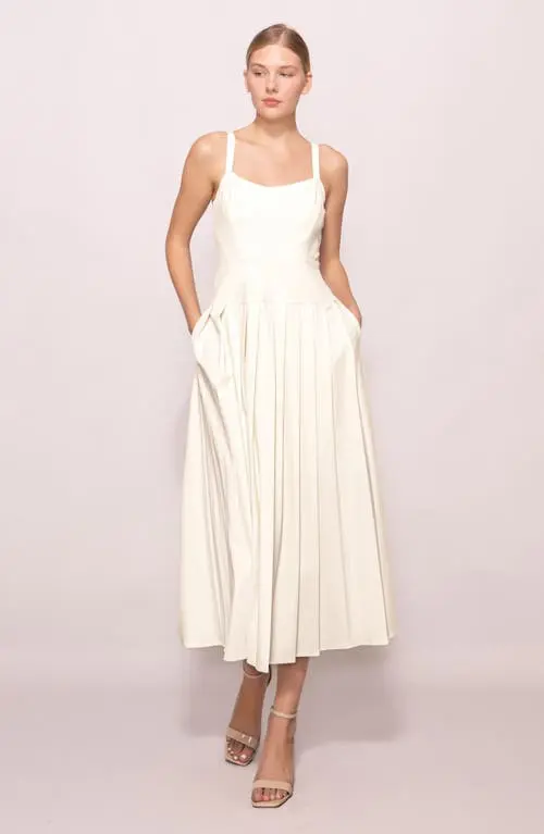 MELLODAY Pleated Sundress