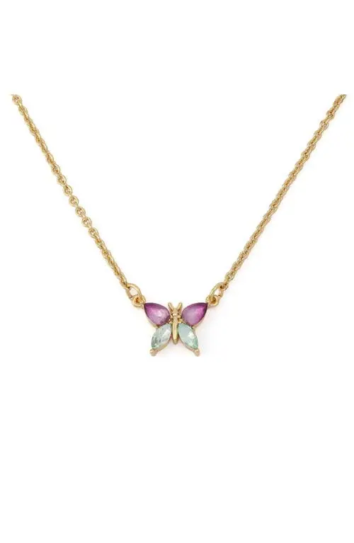 Kurt Geiger Butterfly Pendant Necklace