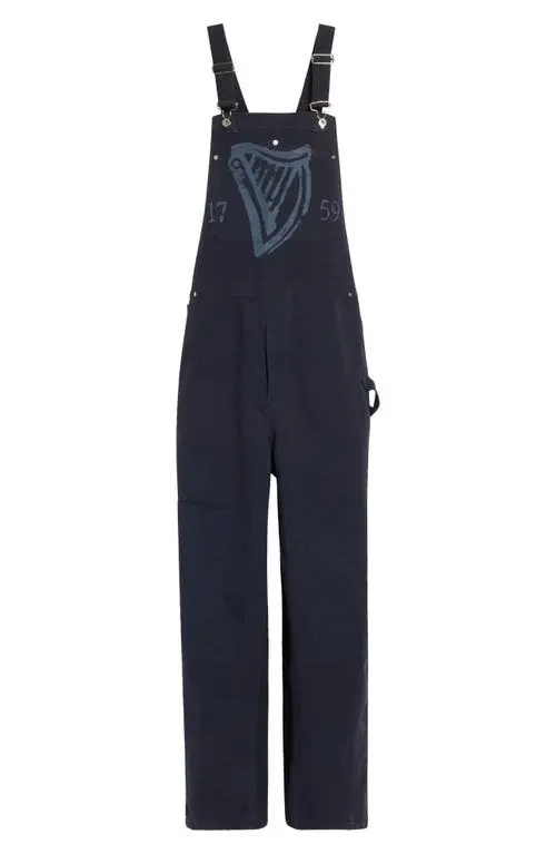 JW Anderson X Guinness Cotton Canvas Workwear Overalls