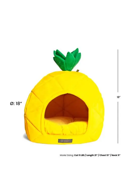NANDOG PET GEAR Fun Collection Dog And Cat Bedpineapple Prive