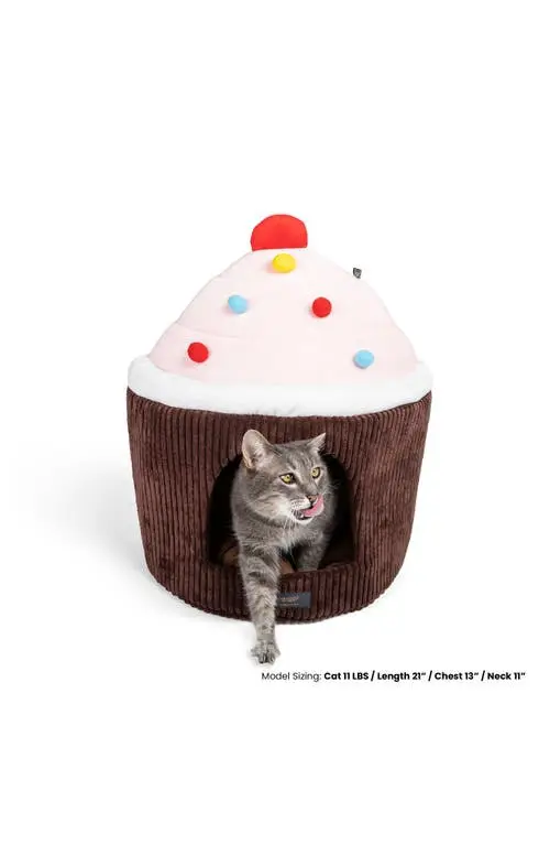 NANDOG PET GEAR Fun Collection Dog And Cat Bedcupcake Hut
