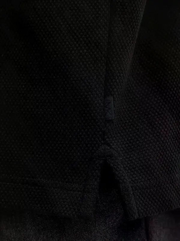 Michael Kors Buttoned Polo Shirt - Black