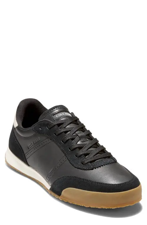 Cole Haan Grandpro Slimline Sneaker - Black/ivory/ivory