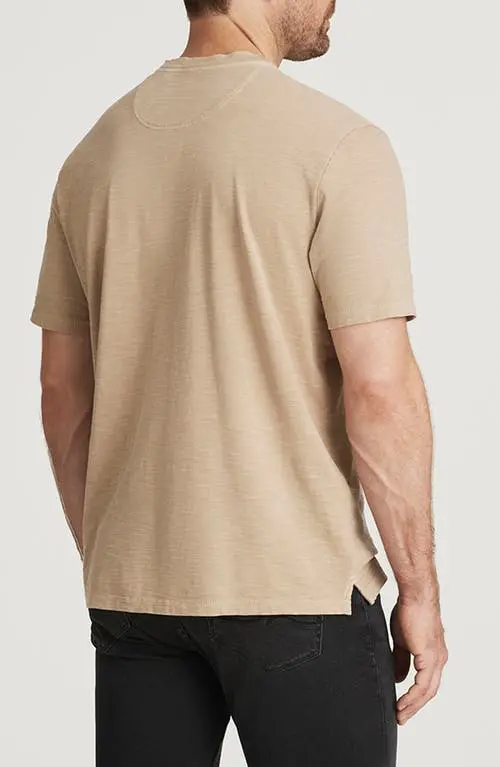 34 Heritage Slub Cotton Short Sleeve Henley - Twill
