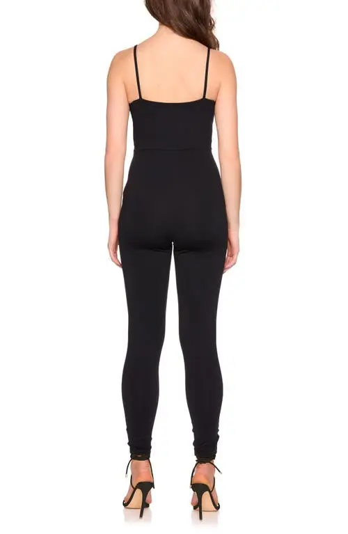 Susana Monaco String Jumpsuit - Black