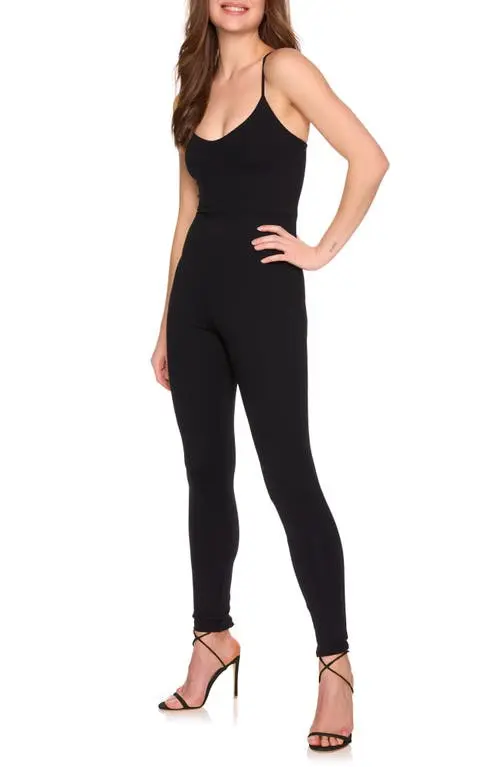 Susana Monaco String Jumpsuit - Black