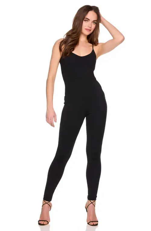 Susana Monaco String Jumpsuit - Black