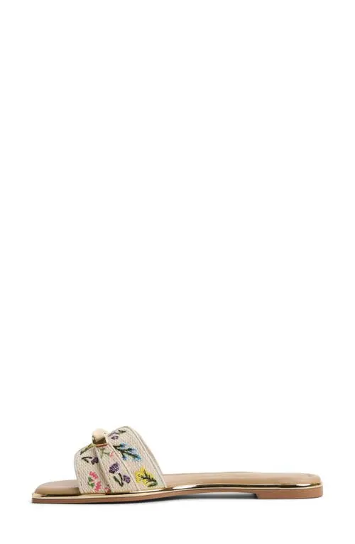 Aldo Darlina Floral Slide Sandal