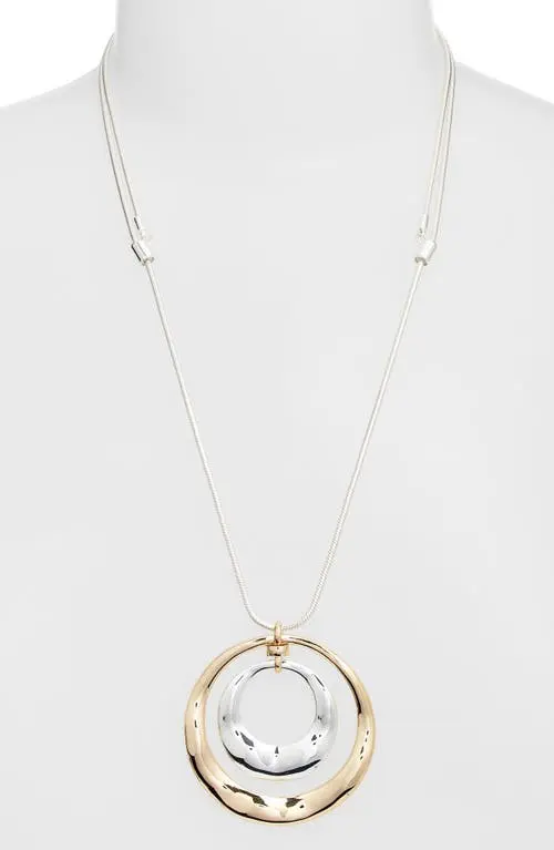 Nordstrom Concentric Circle Pendant Necklace
