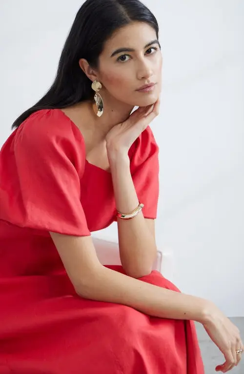 Nordstrom Molten Teardrop Drop Earrings