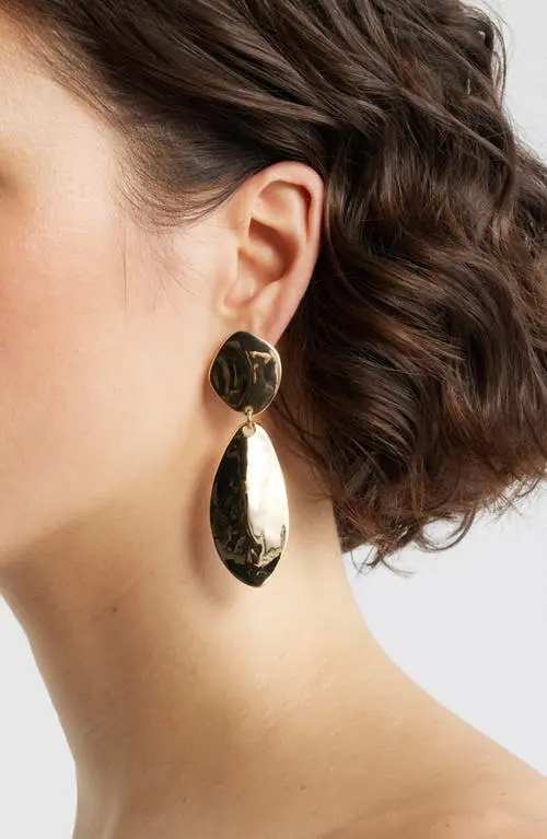 Nordstrom Molten Teardrop Drop Earrings