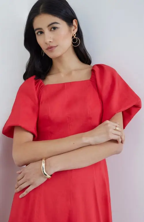 Nordstrom Linked Hoop Earrings