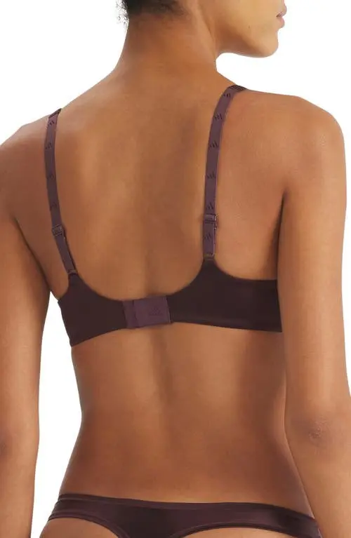 ADIDAS ORIGINALS Plunge Wireless T-shirt Bra - Shadow Brown