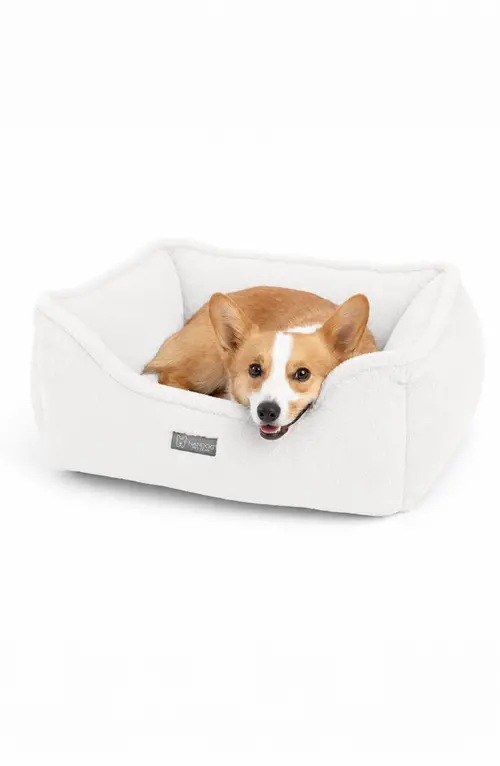 NANDOG PET GEAR Super Cloud Dog Bed- Reversible Cat & Dog Bed - Pearl White