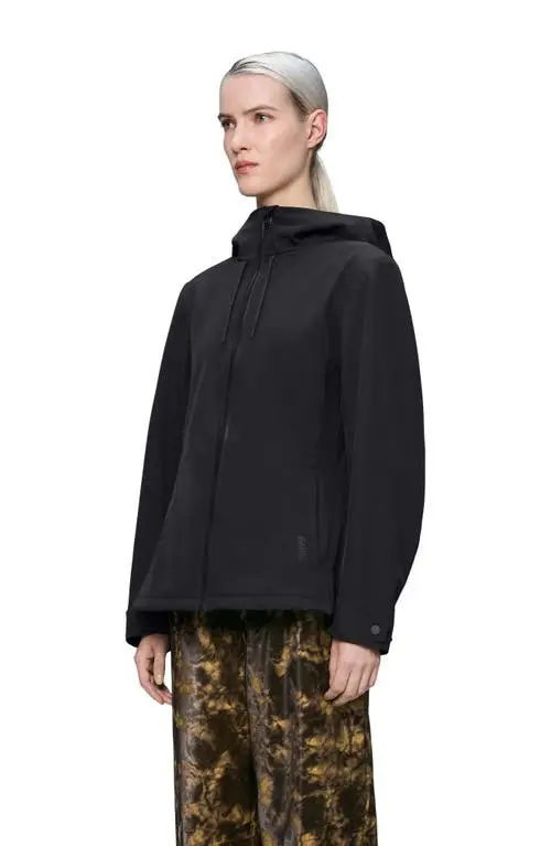 Rains Suva Waterproof Softshell Jacket - Black