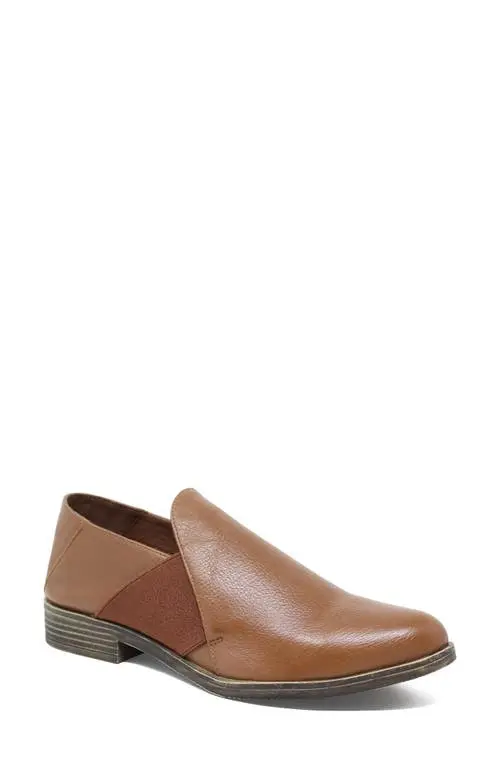 DJANGO AND JULIETTE Kefect Slip-on Shoe - Cognac Leather