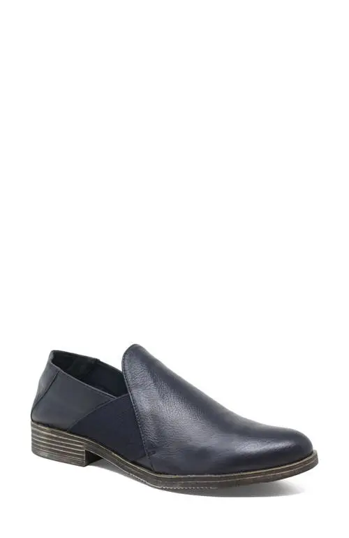 DJANGO AND JULIETTE Kefect Slip-on Shoe - Navy Leather