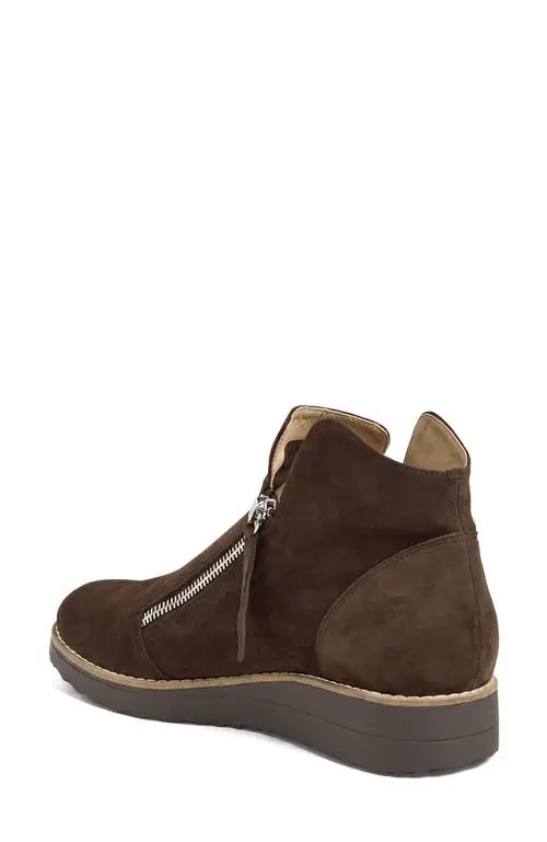 DJANGO AND JULIETTE Ohmy Double Zip High-top Sneakers - Choc Suede