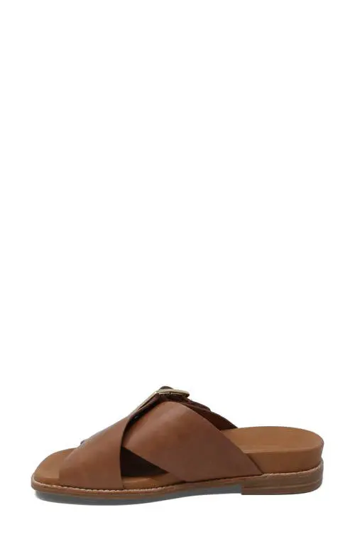 DJANGO AND JULIETTE Efri Wide Strap Flat Slide Sandal