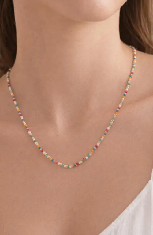 Argento Vivo Beaded Necklace