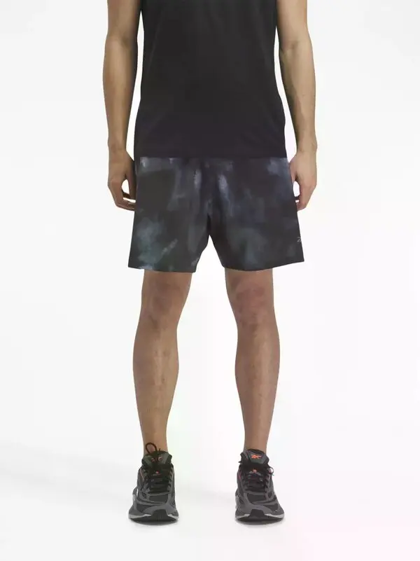REEBOK Logo-print Running Shorts