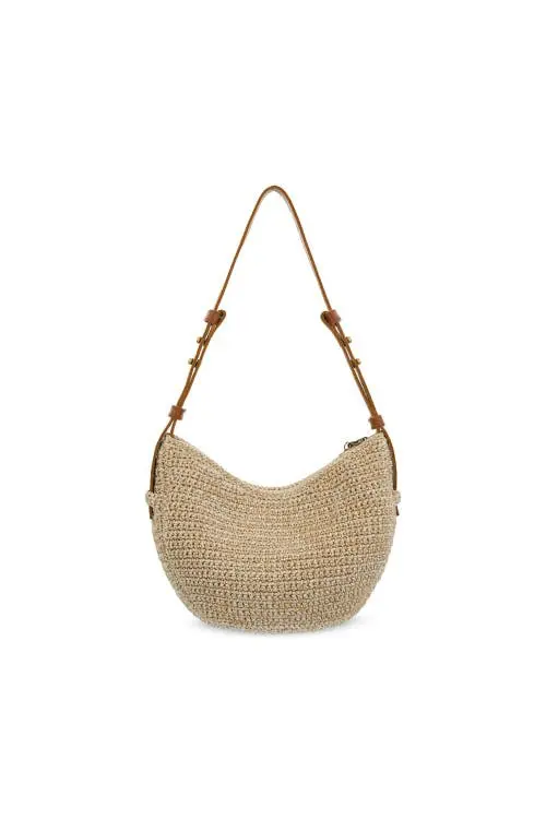 THE SAK Tess Hand-crocheted Shoulder Bag - Bamboo Static