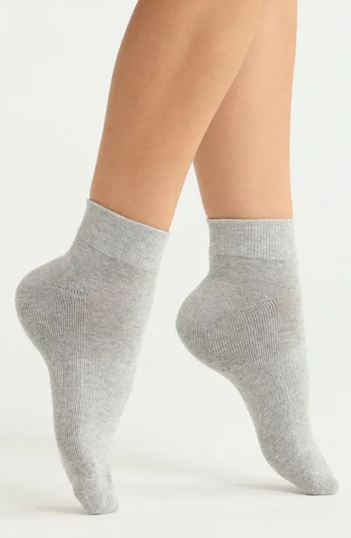 Nordstrom Everyday Quarter Socks Pack Of 3 - White Multi