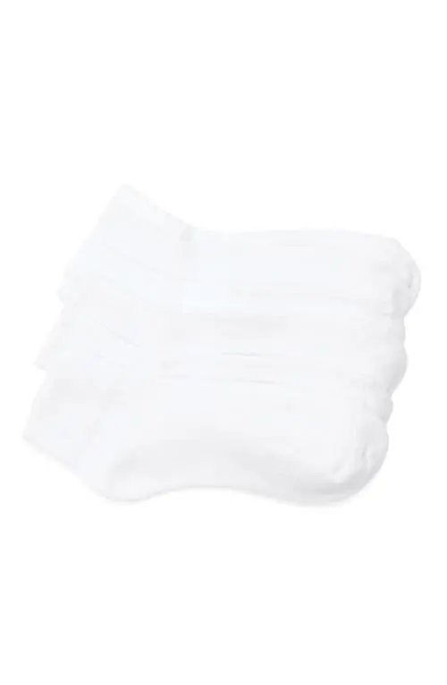 Nordstrom Everyday Quarter Socks Pack Of 3 - White