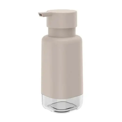 OU Durable Refillable Kitchen Bathroom Soap Dispenser Organizer With Pump - Beige