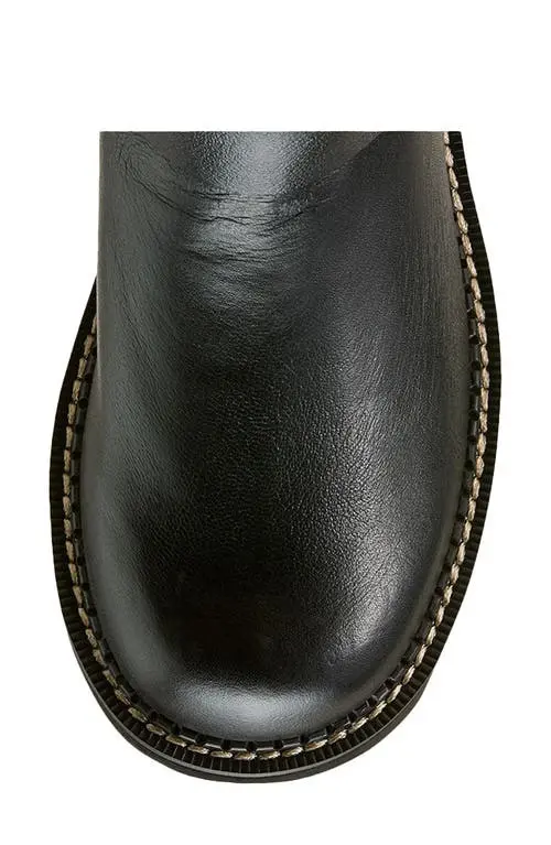 Ariat Fatbaby Harness Chelsea Western Boot - Black Deertan