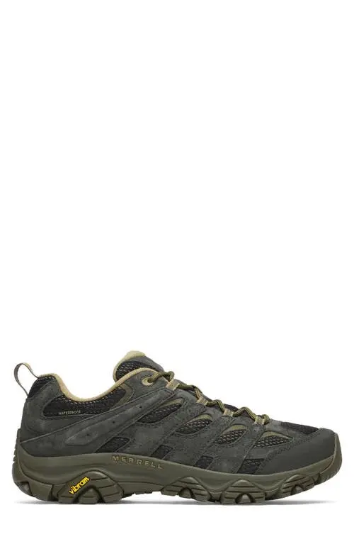 Merrell Moab 3 Waterproof Hiking Shoe - Black/beluga