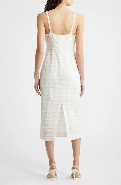 LoveShackFancy Verna Embroidered Lace Cotton Dress
