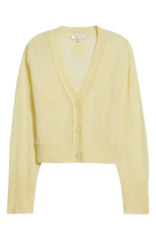 LoveShackFancy Lawrence Crop Cashmere Cardigan