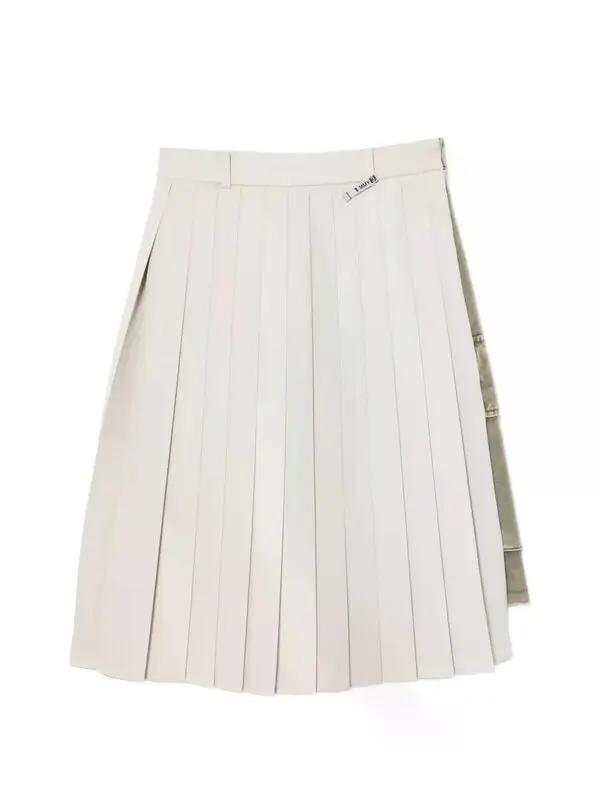 Mihara Yasuhiro Pleated Midi Skirt