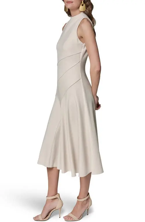 Donna Karan New York Sleeveless Fit & Flare Midi Dress