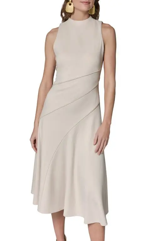 Donna Karan New York Sleeveless Fit & Flare Midi Dress