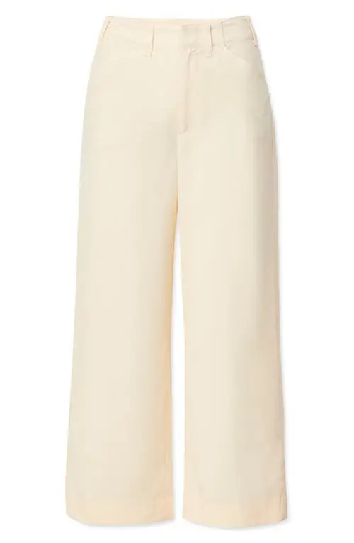 Rag & Bone Allison Ankle Wide Leg Pants - Ivory