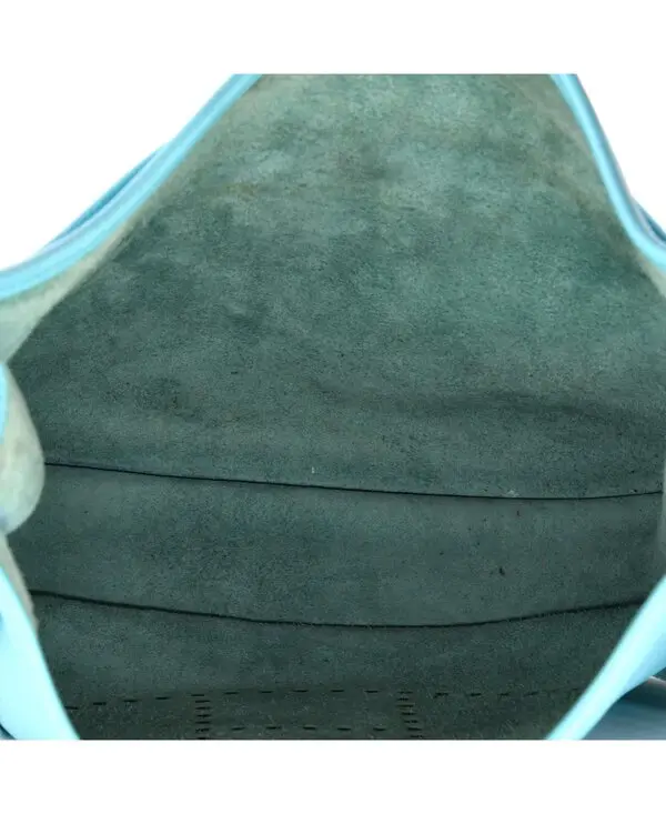 Hermès Pm Evelyne Bag Gen Iii Clemence - Blue