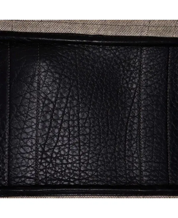 Hermès 36 Garden Party Tote Toile And Leather - Black