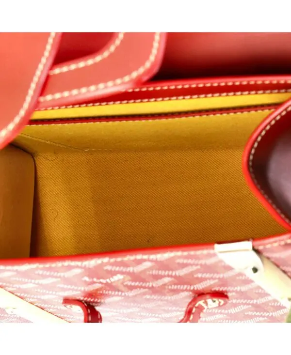 Goyard Pm Saigon Top Handle Bag - Red