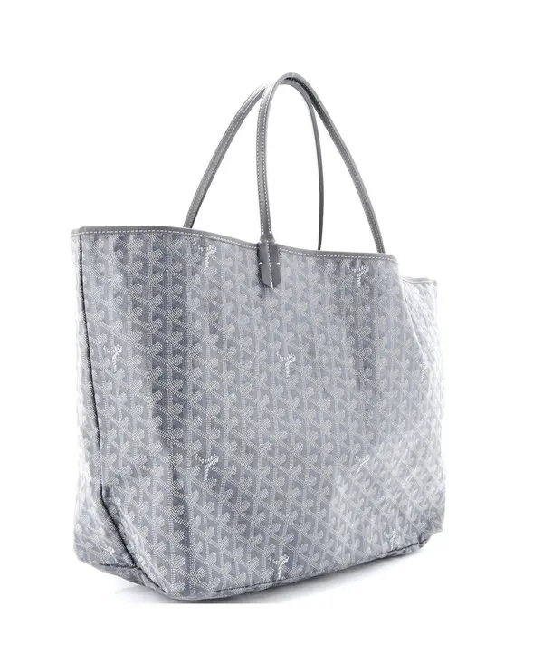 Goyard Gm Saint Louis Tote Coated Canvas - Gray