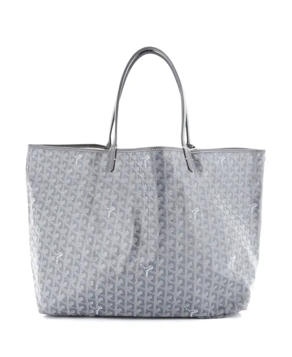 Goyard Gm Saint Louis Tote Coated Canvas - Gray
