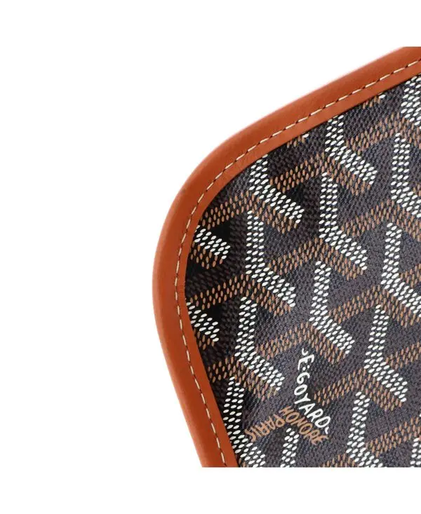 Goyard Coursier Messenger Bag Coated Canvas And Leather - Brown