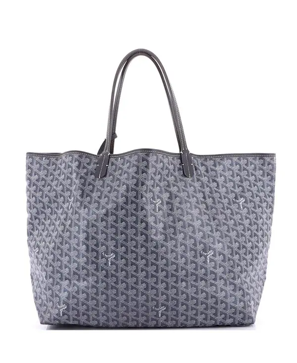 Goyard Gm Saint Louis Tote Coated Canvas - Gray